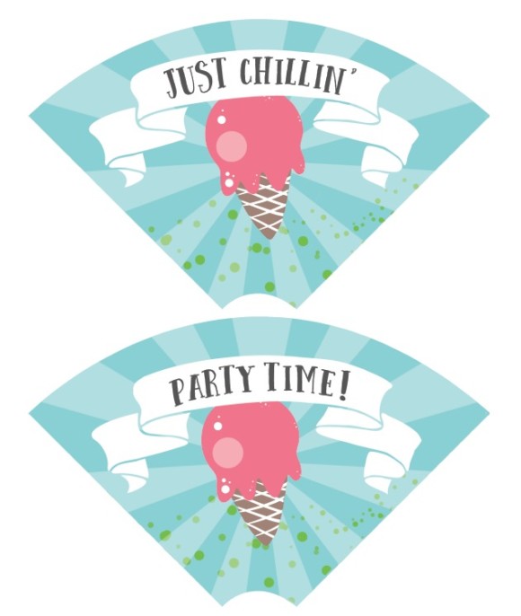 Ice Cream Party Time + Party Printables - MomSkoop