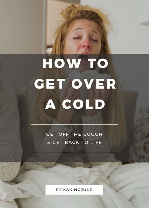 Winter Got You Sick and Tired? Here's How to Get Over a Cold Faster