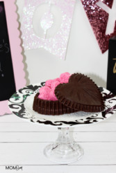 Easy DIY Chocolate Heart Candy Box - MomSkoop