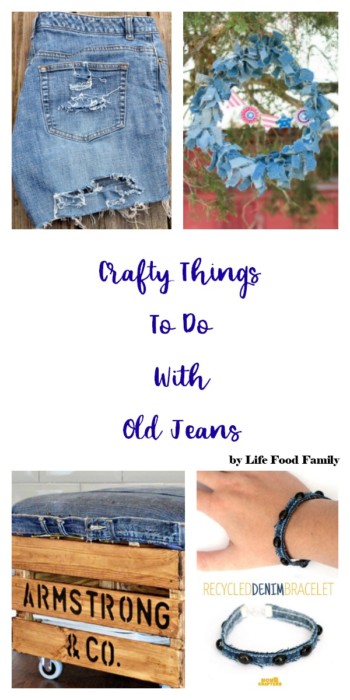 Unique and Crafty Things To Do With Old Jeans - MomSkoop