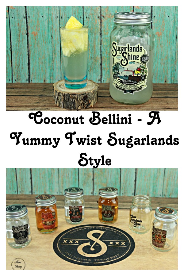 Coconut Bellini - A Yummy Twist Sugarlands Style! - MomSkoop