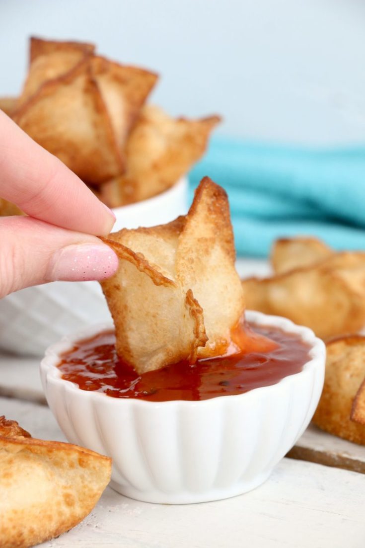 The Best Homemade Crab Rangoon EVER! - MomSkoop