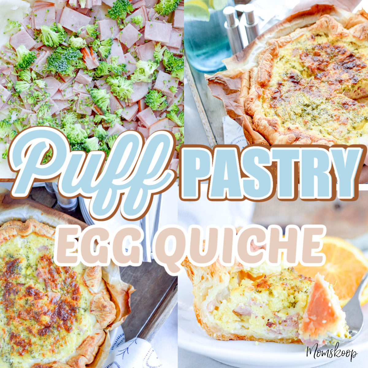 Quick and Easy to Make Puff Pastry Quiche - MomSkoop