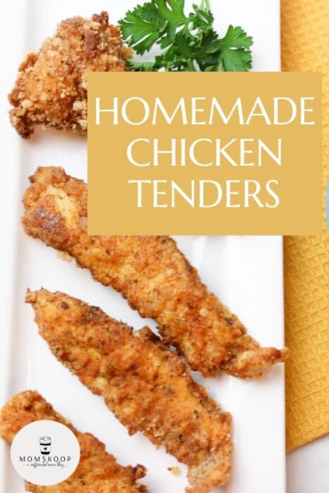Easy to Make Homemade Chicken Tenders - MomSkoop