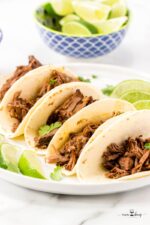 Easy Barbacoa Street Tacos - MomSkoop