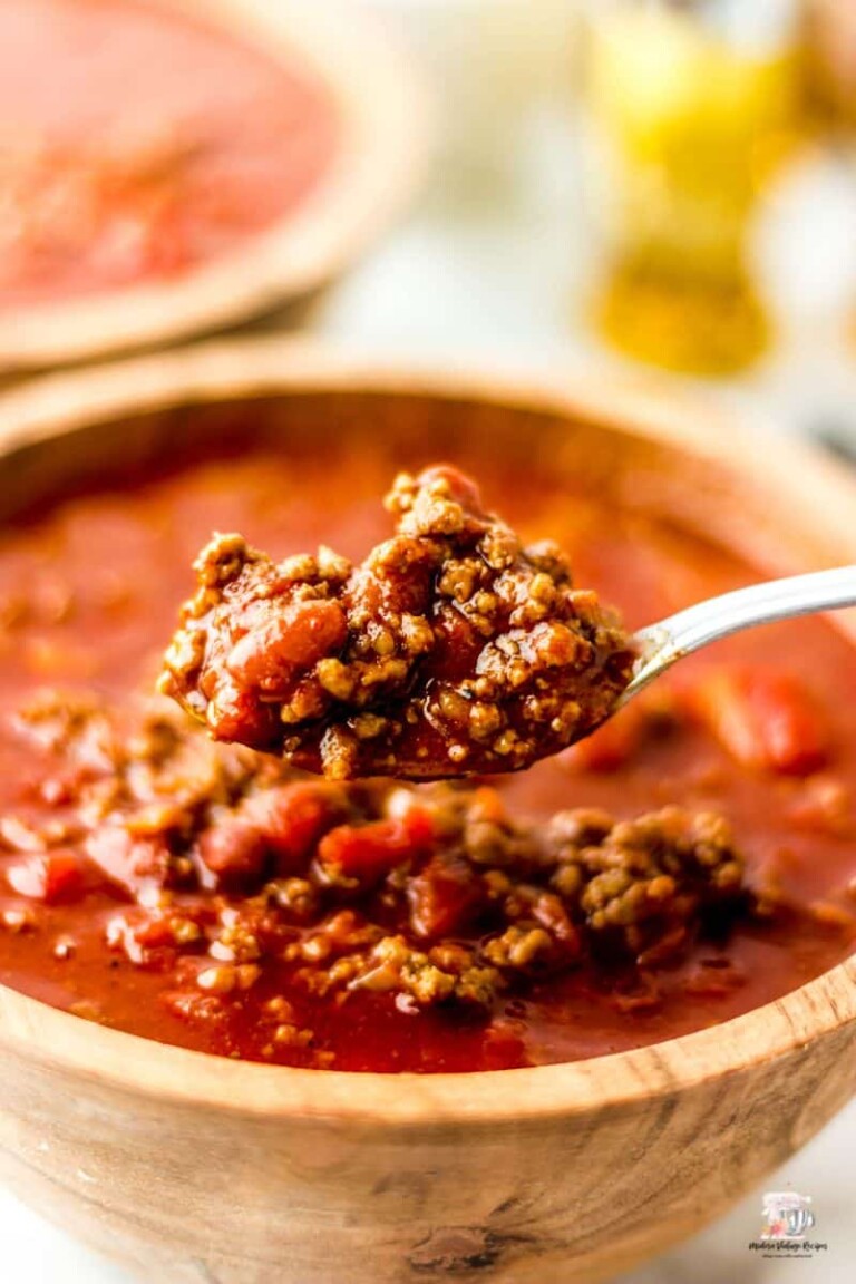 Old-Fashioned Chili Recipe - MomSkoop