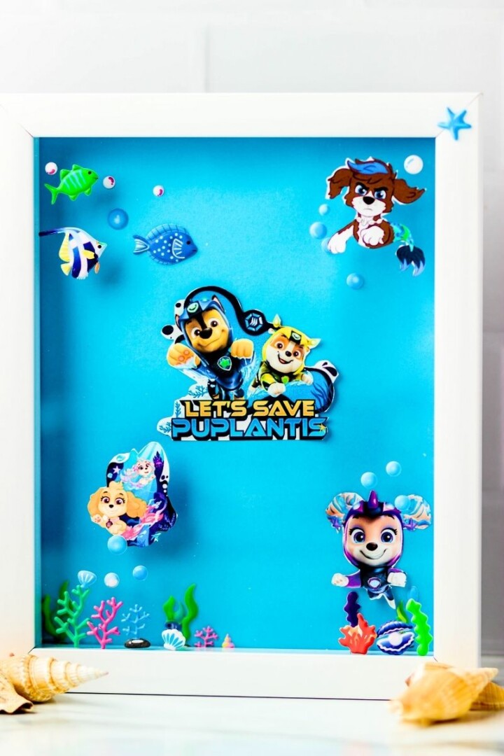 Underwater Shadow Box - MomSkoop