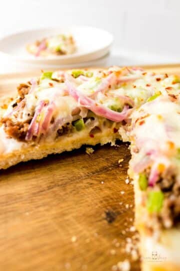 Homemade Ground Beef Pizza - MomSkoop