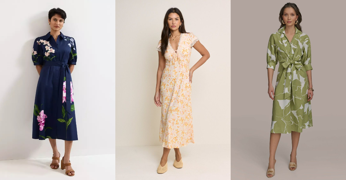 Bloom in Style: 8 Floral Dresses Perfect for Over-40s This Summer